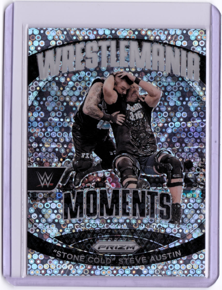 2024 Panini Prizm WWE - WrestleMania Moments - Under Card Prizm #25 "S ...