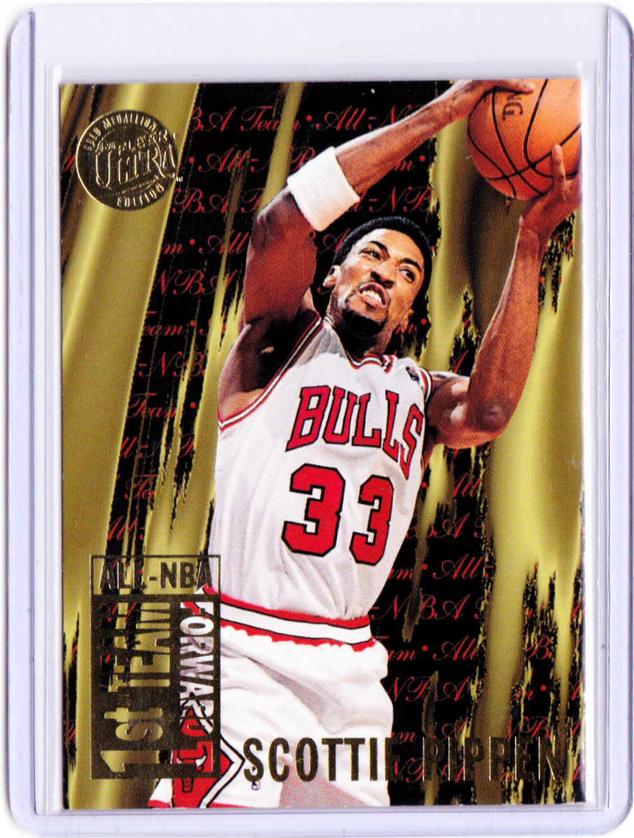 1995-96 Fleer Ultra - All-NBA - Gold Medallion Edition #3 Scottie Pipp ...