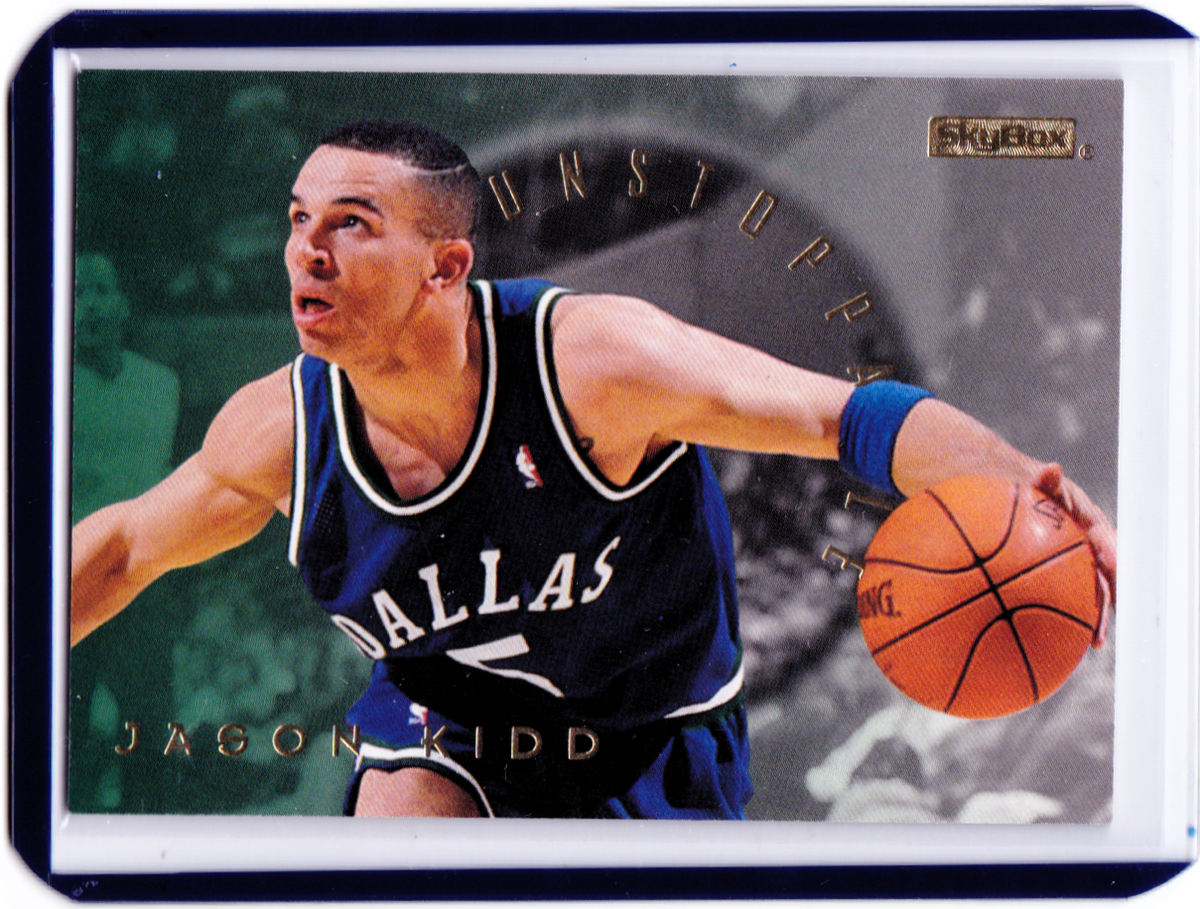 1995-96 Skybox E-XL - Unstoppable #6 Jason Kidd – topplaysportscards